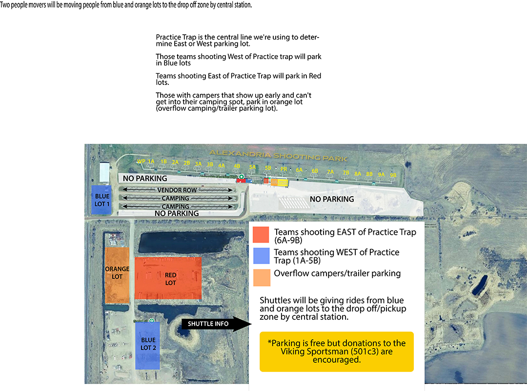 Alexandria Parking Information - Minnesota State High School Clay ...